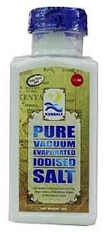 Kensalt Pure Vacuum Evaporated Iodised Salt Jar 1Kg